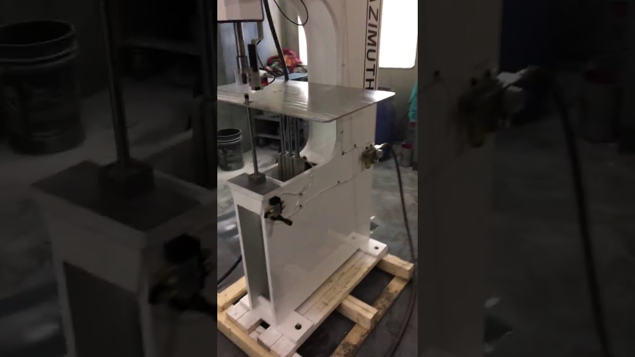 CL1830 - Channel Letter clinching machine - YouTube