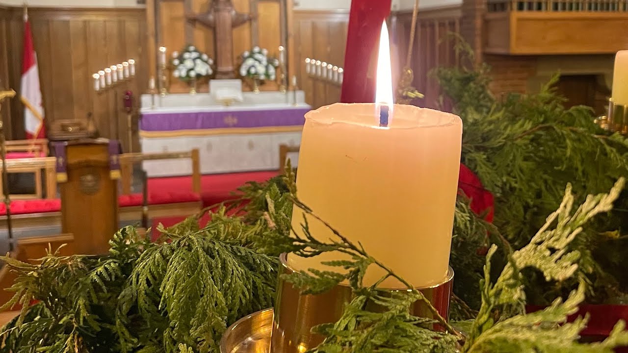 The 1st Sunday in Advent: December 3, 2023 - YouTube