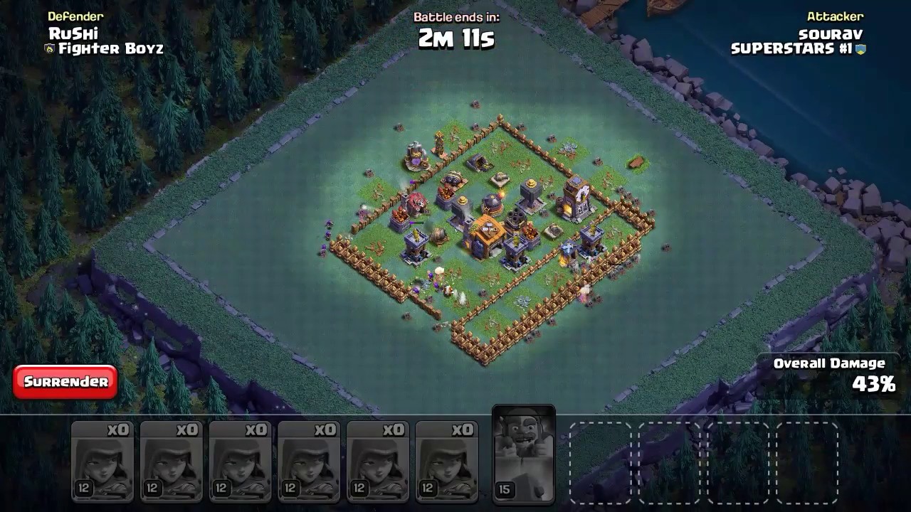 || Coc Snakey Archer Attack || Builder's Base || part:-1 - YouTube