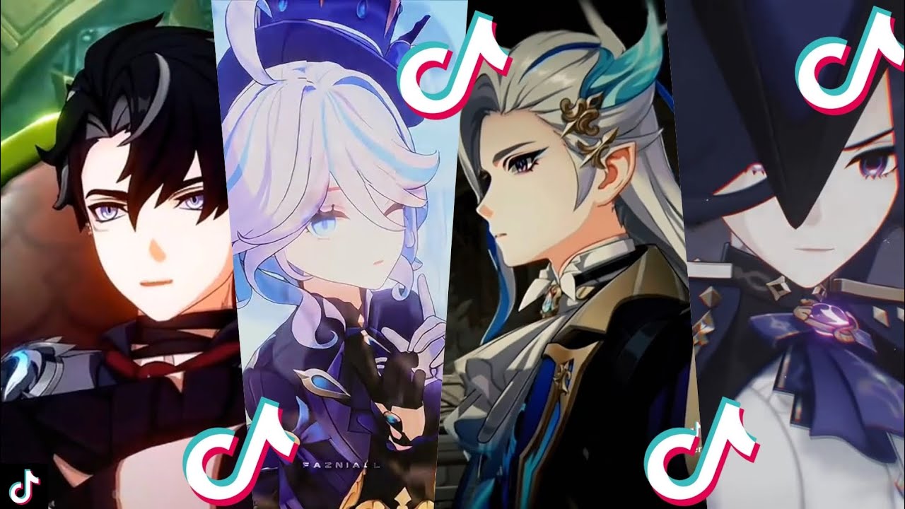 Genshin Impact TikTok compilation (special fountain character Edition ...