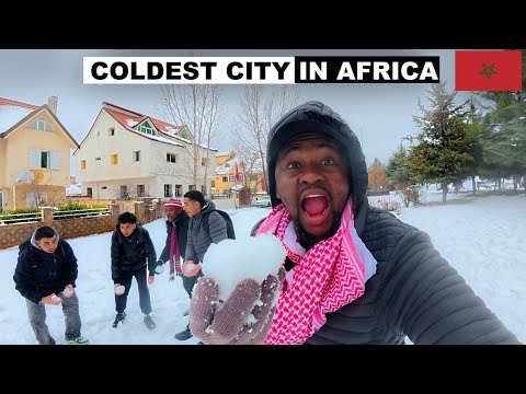This is Not Europe, It's The Coldest Ciry In Africa. (Ifrane, Morocco)