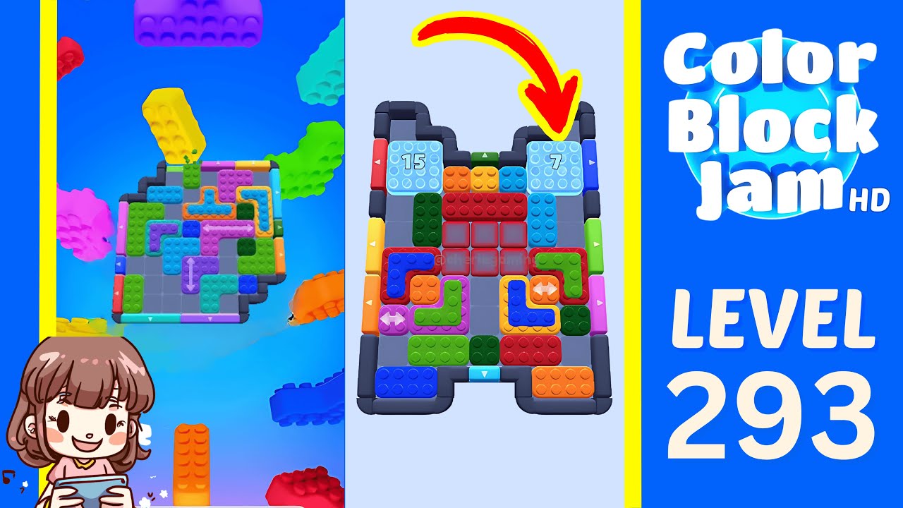 Color Block Jam Level 293 Solution Walkthrough - YouTube