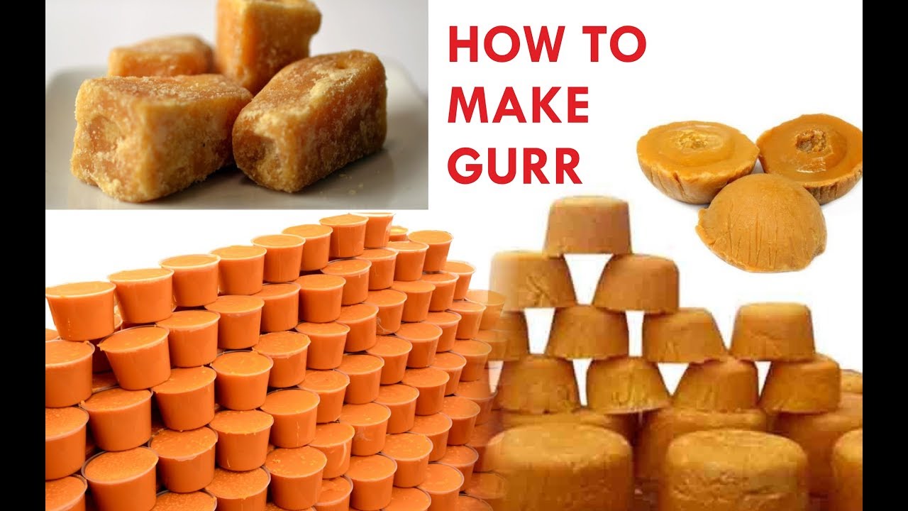 HOW TO MAKE GUD | MAKING OF GURR | VILLAGE FOOD FACTORY - YouTube