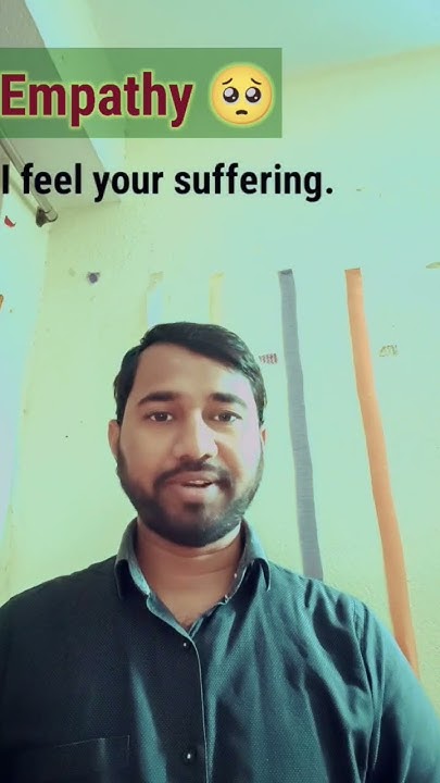 What is Empathy, Sympathy & Apathy? #empathy #sympathy #apathy - YouTube