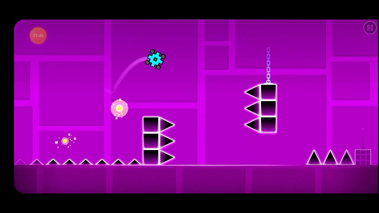 um nerd fud1d0 jogando geometric todo fud1d0 - YouTube