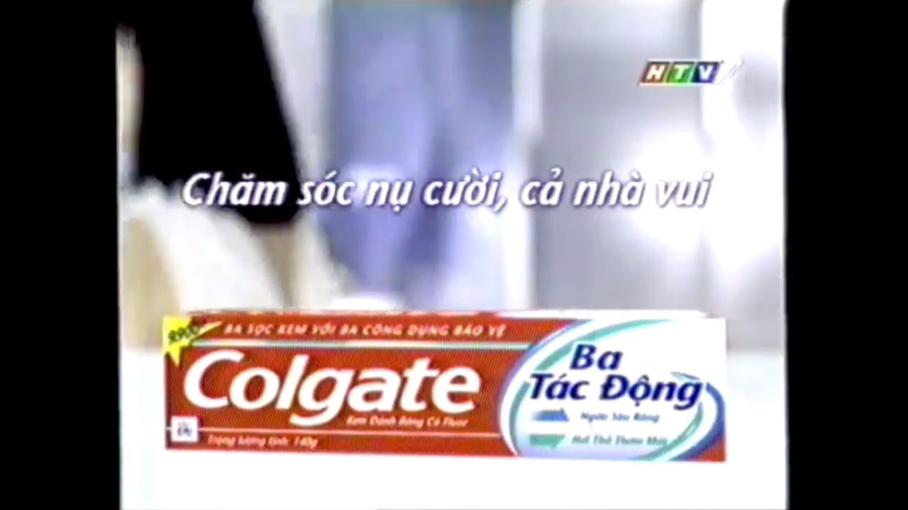 Quảng cáo Colgate - Giới thiệu kem đánh răng ba tác động (2002) - YouTube
