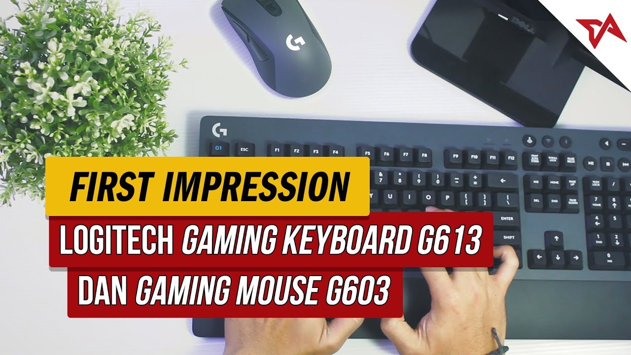 Review Logitech Wireless Gaming Keyboard G613 & Mouse G603: Nyaman ...