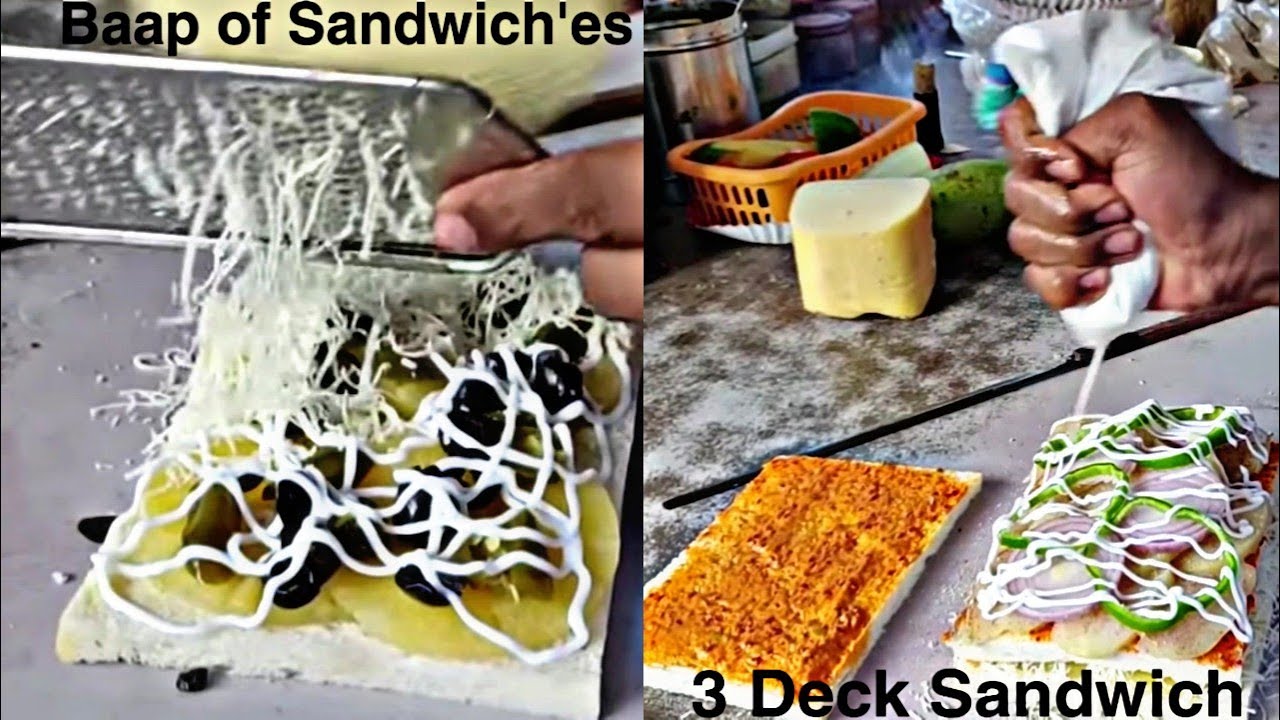 3 DECK BAHUBALI SANDWICH / BAAP OF ALL SANDWICHES / FULLY LOADED ...