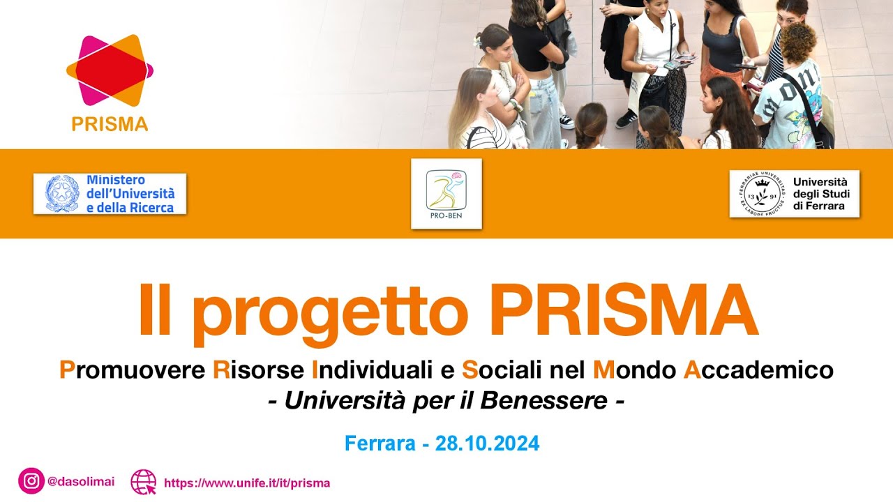 Presentazione del progetto Prisma - YouTube