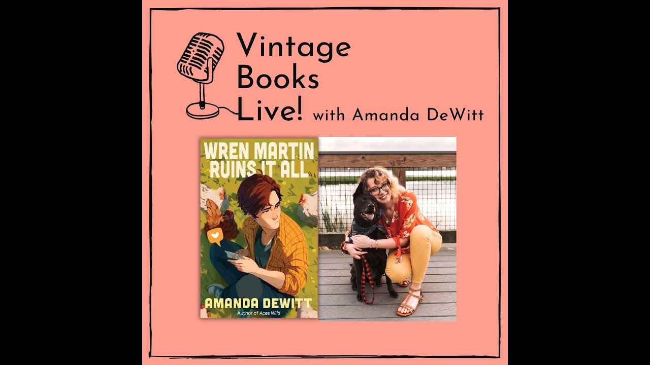 Vintage Books Live! with Amanda DeWitt - YouTube