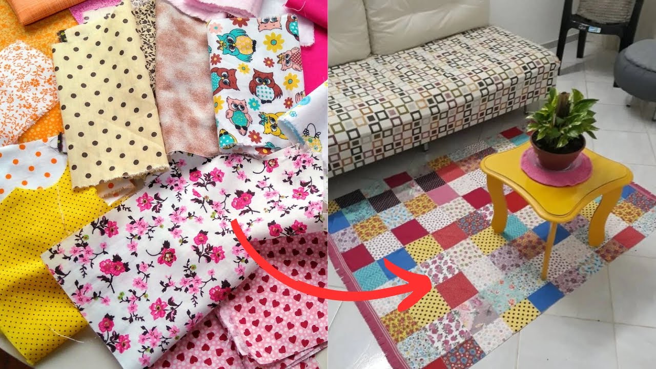 Crie Tapetes Incríveis com Materiais Reciclados Ideias DIY de ...