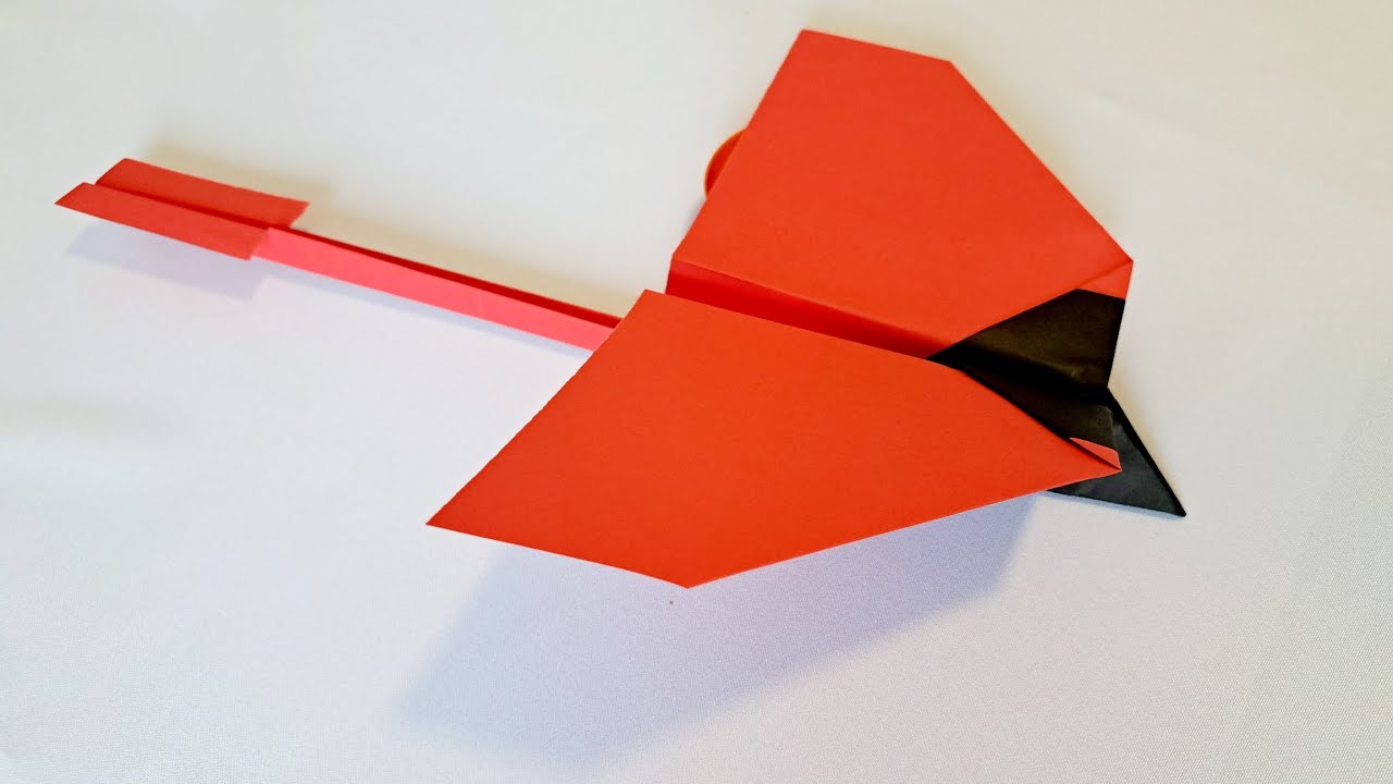 The best paper planes that fly very far - large paper airplanes ️ - YouTube
