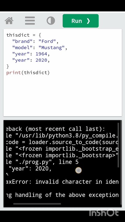 Dictionary Part 4python Pythonprogramming Youtube