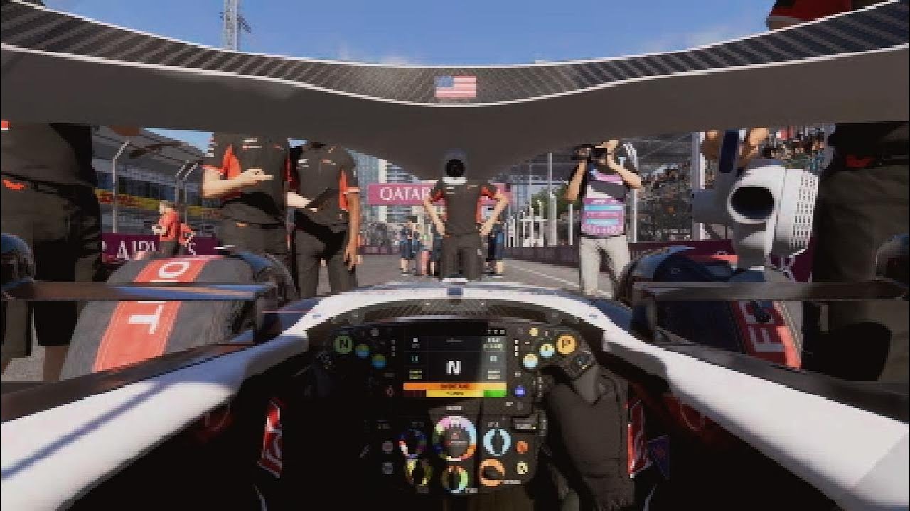 F124 Driver Career: Battling For Position At Azerbaijan - YouTube