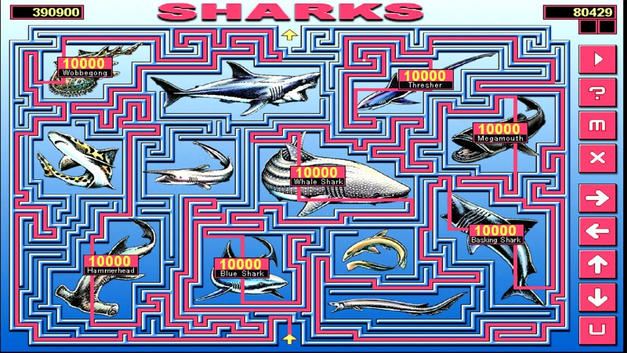 eMazing Mazes : Sharks (Windows game 2003) - YouTube