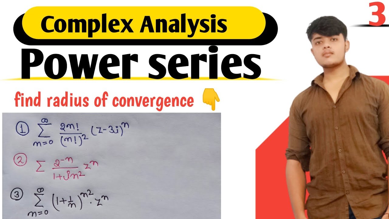 Radius of convergence Complex Analysis| power series | lec 3 - YouTube