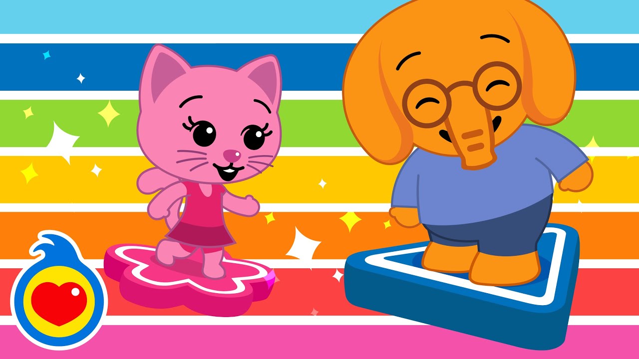 Seluruh pelangi (Mei-Li // Nesho) 🎵 Video Pendidikan dan Lagu Anak-anak 🎵 Plim Plim 🎵 Klip Musik ...