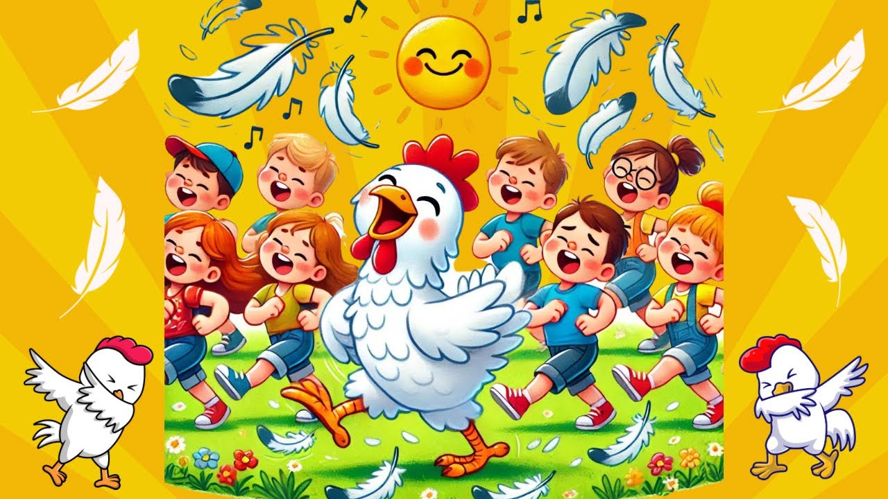 Chicken Dance Song for Kids | Dancing & Moving Song | Sing Along | Kid ...