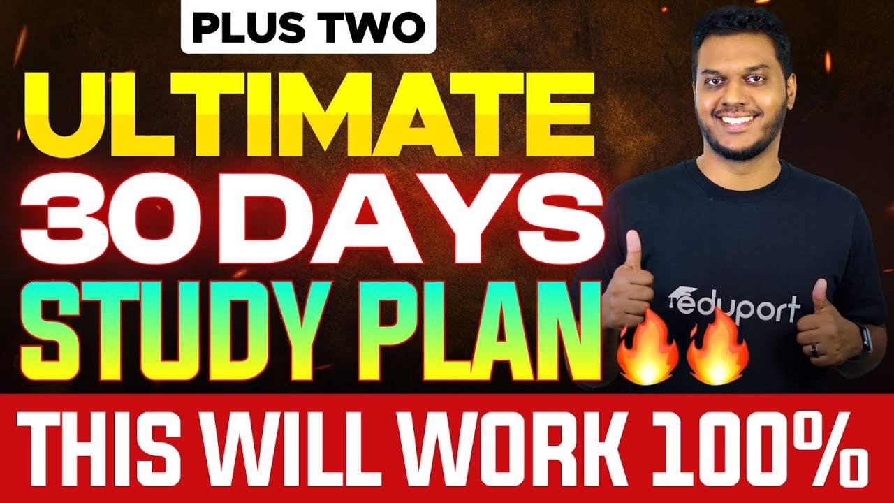 Plus Two | 30 Days Study Strategy to Score 95%+ - YouTube