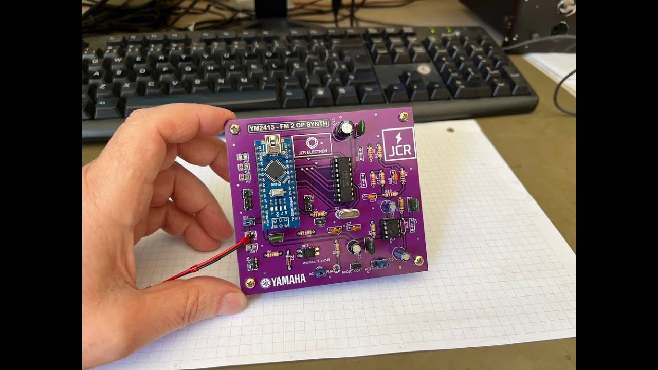 YM2413 DIY SYNTH DEMO: ROM INSTRUMENTS AND DRUMS - YouTube