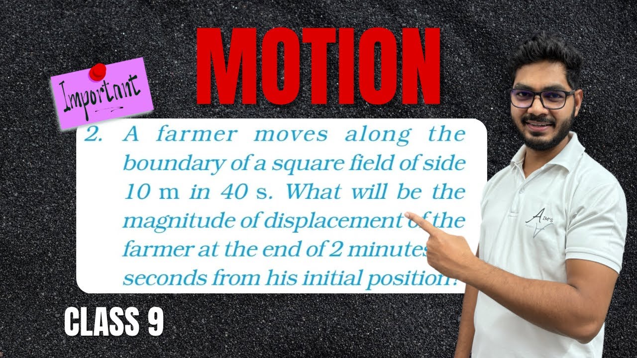 Question 2 On Page 74 Motion Class 9 || Numericals of Motion Class 9 ...