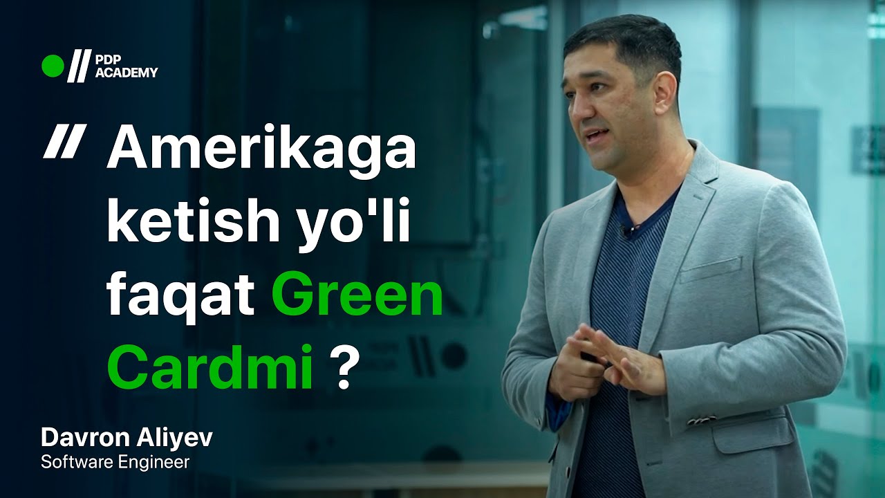 Amerika orzusi | Davron Aliyev - YouTube