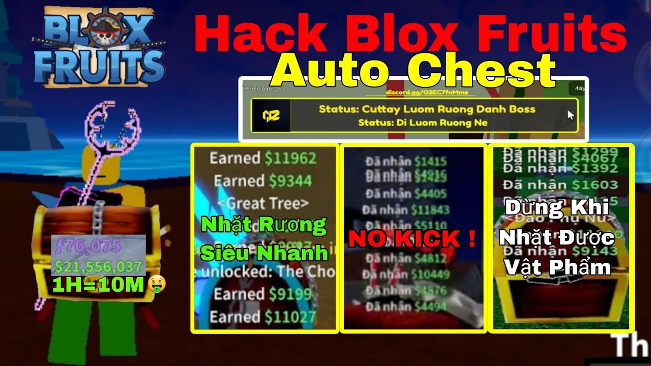 Cách Hack Andepzai Hub Auto Chest Tự Động Dừng Khi Nhặt Được Vật Phẩm - Hack Blox Fruits Auto ...