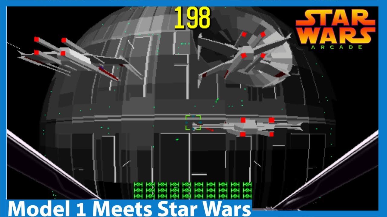Star Wars Arcade! An Arcade Legend! Sega's Take on the Famous Movie ...