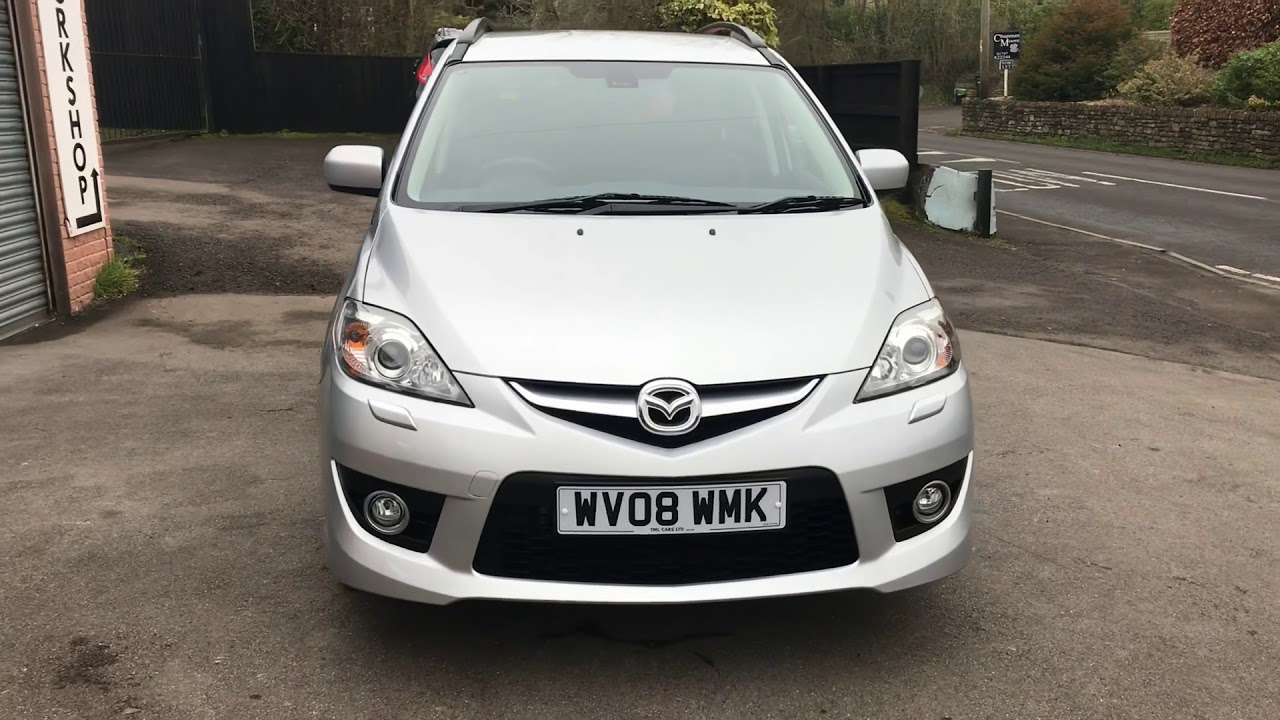 Mazda 5 Sport 7 Seater - TML Cars Wincanton Somerset - YouTube