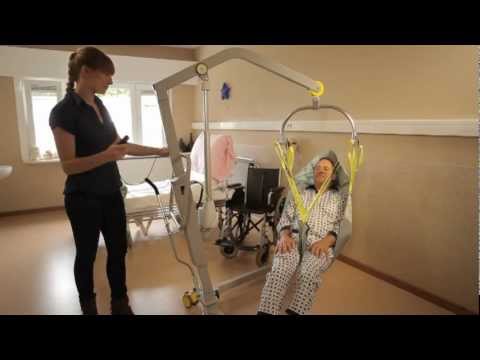 Mobile Lift 1640 - Handi-Move Lift- & Care Systems - YouTube