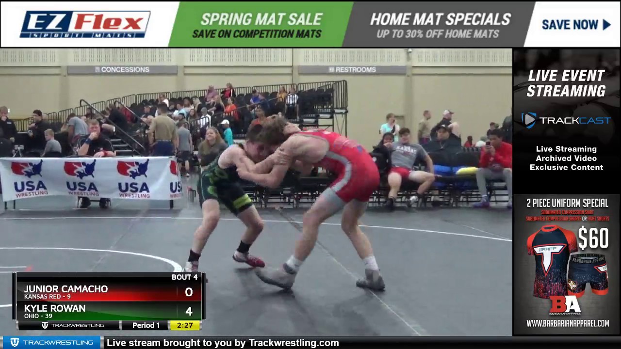 100 Junior Camacho Kansas Red vs Kyle Rowan Ohio 8446303104 - YouTube