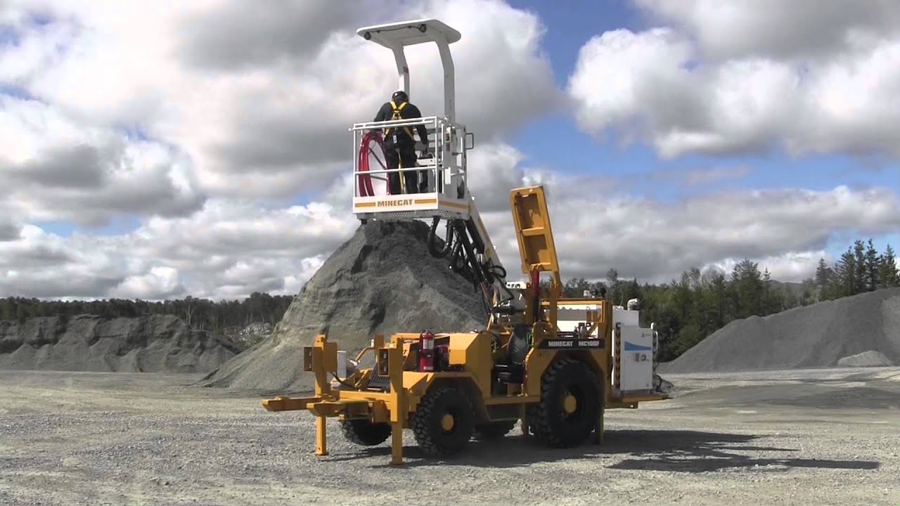 MC100 with Aerial boom - YouTube