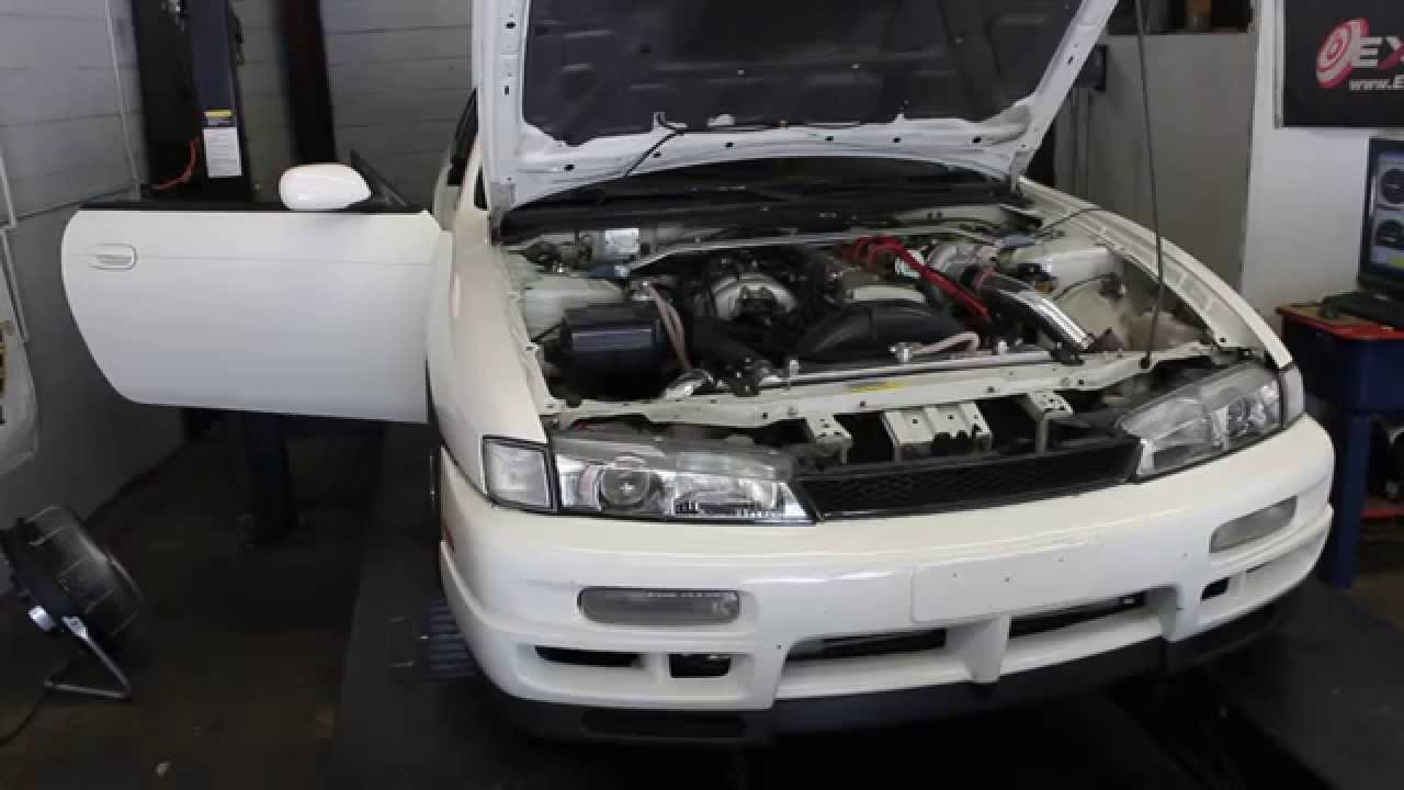 Built KA24DET S14 powered by an EFR6758 - YouTube