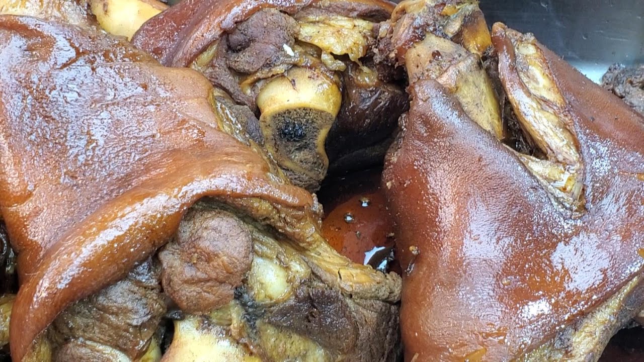 Yummy Marinated Pork Knuckle，Roasted Pork Belly，Goose，Chicken，Roasted ...