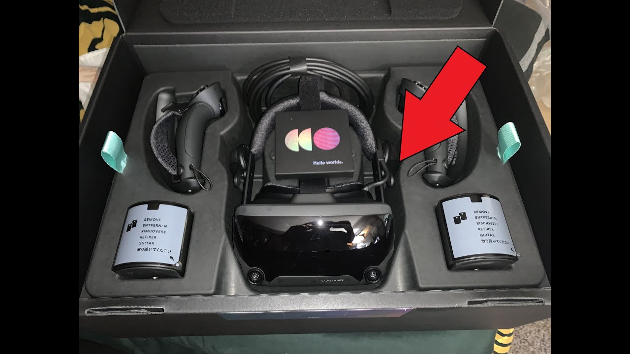 Unboxing a Valve Index VR Bundle! - YouTube