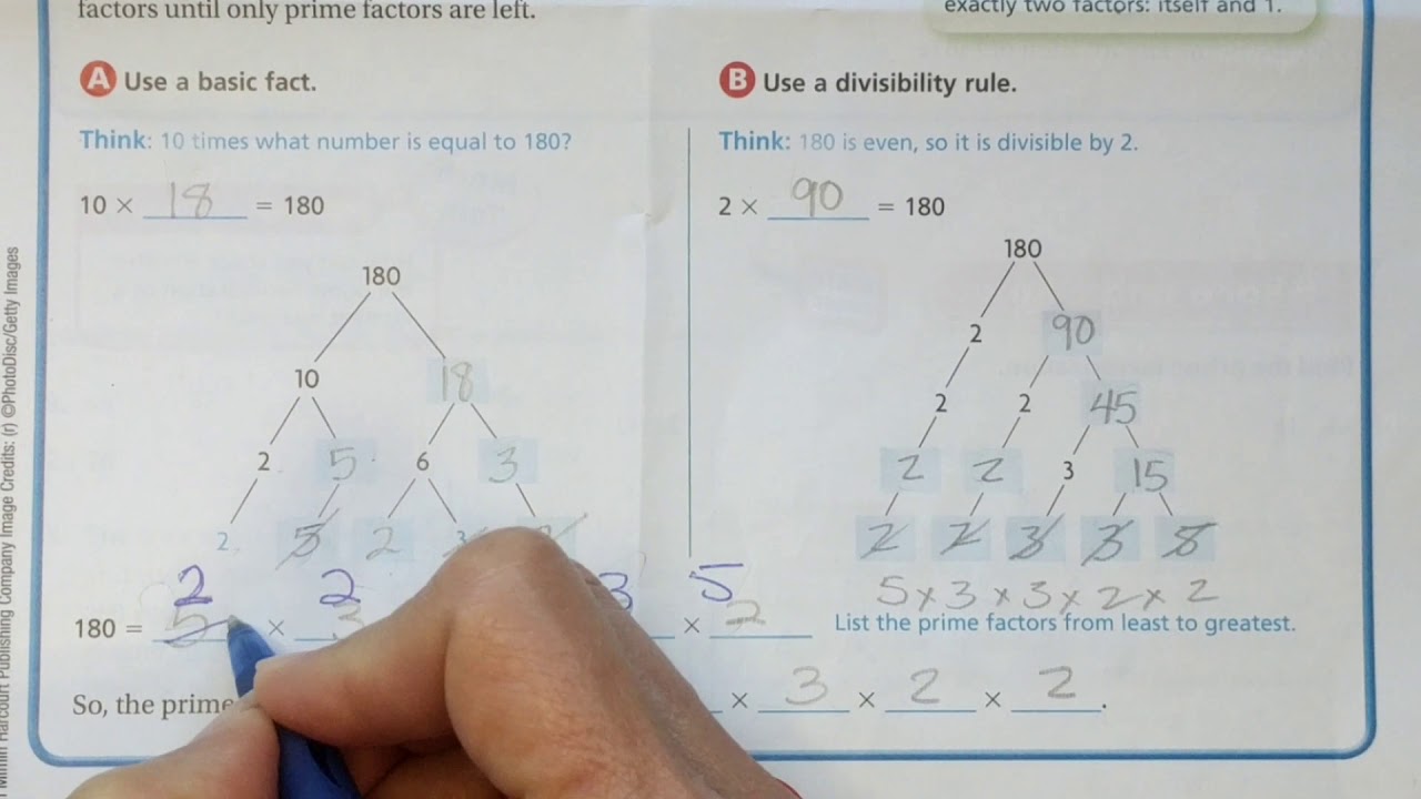 1.2 6th Grade Go Math Part 2 - YouTube