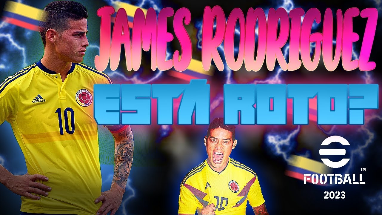James Rodriguez en Efootball 2023 - YouTube