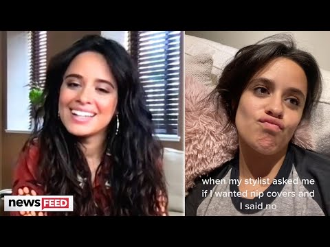 Camila Cabello Suffers Nip Slip On Live TV & Makes A TikTok About It!