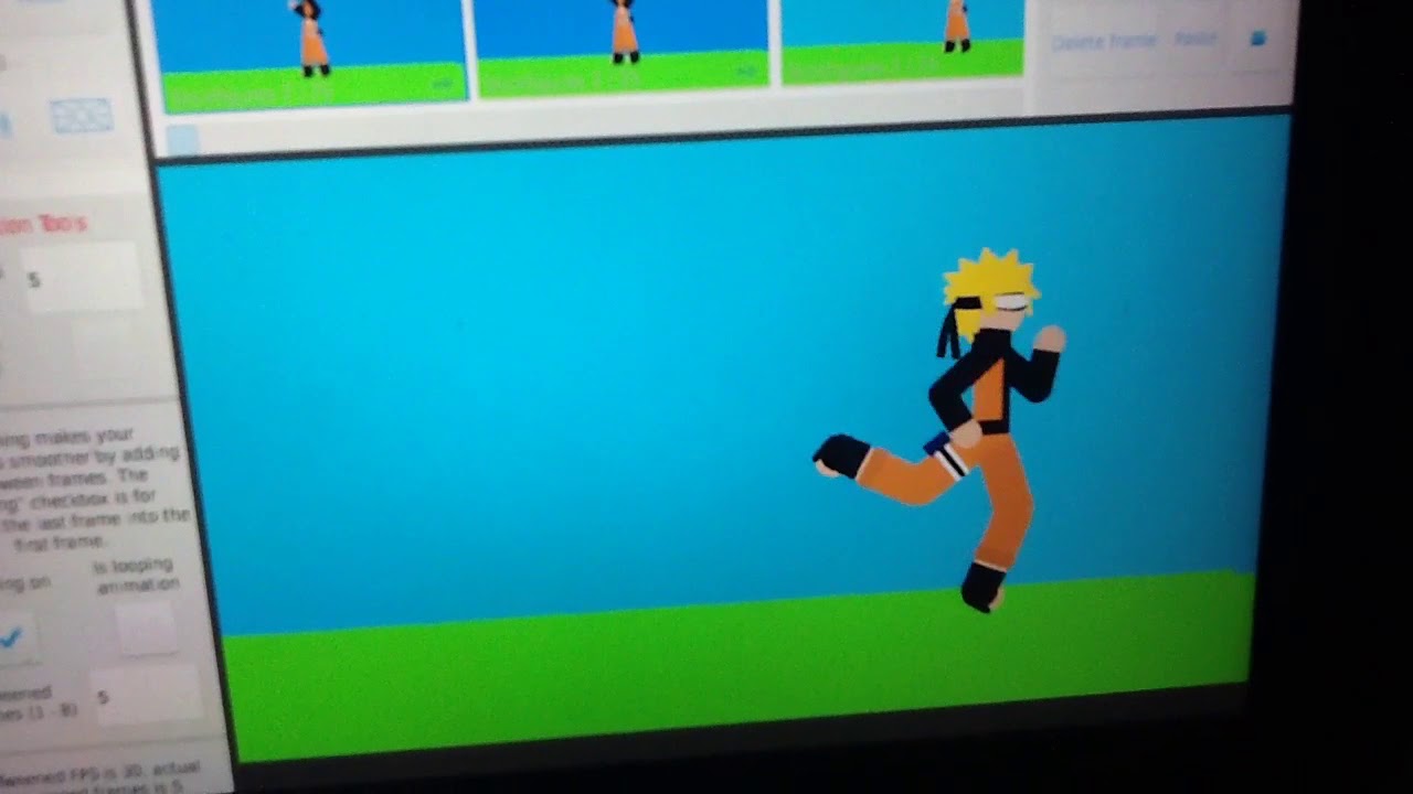 Dragon ball z stick nodes animation pt 2 - YouTube