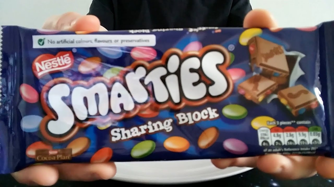 Nestlé Smarties Sharing Block Review - YouTube
