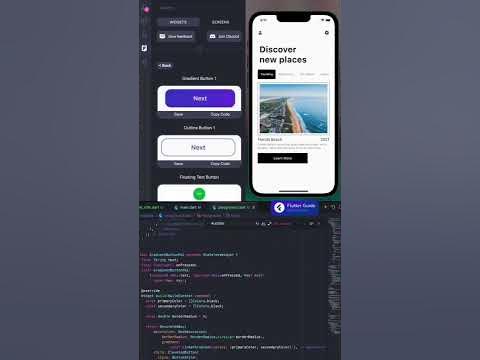 Building an app with @FlutterBricks feels magical🚀 #flutterdev #fluttertutorial #flutter #appde ...