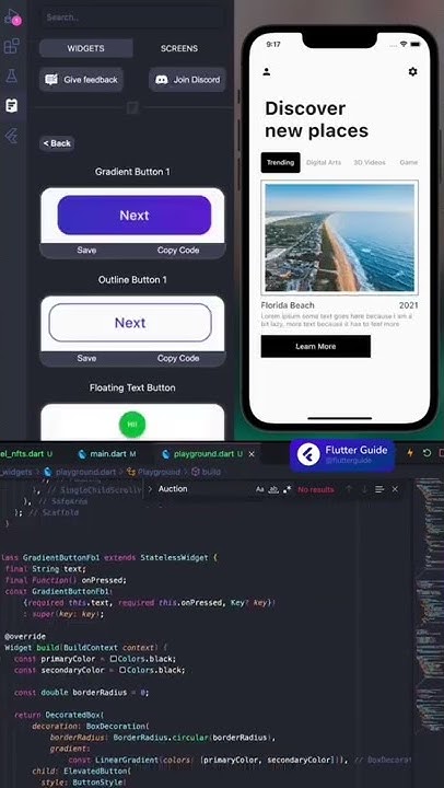Building an app with @FlutterBricks feels magical🚀 #flutterdev #fluttertutorial #flutter #appde ...