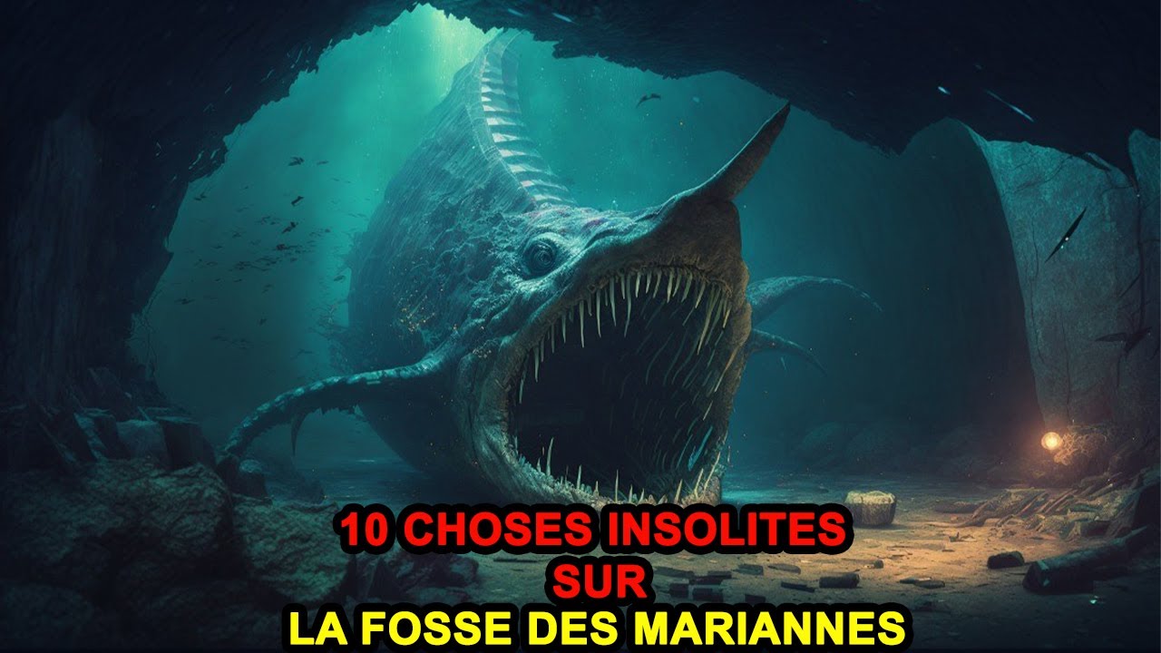 10 CHOSES INSOLITES que VOUS IGNOREZ sur LA FOSSE DES MARIANNES - YouTube