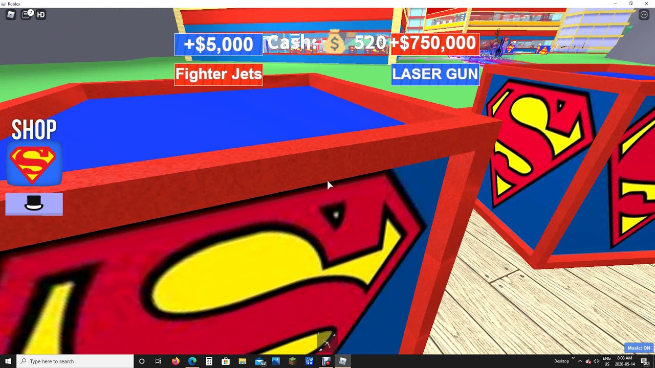 Roblox super hero tycoon [part 1] - YouTube