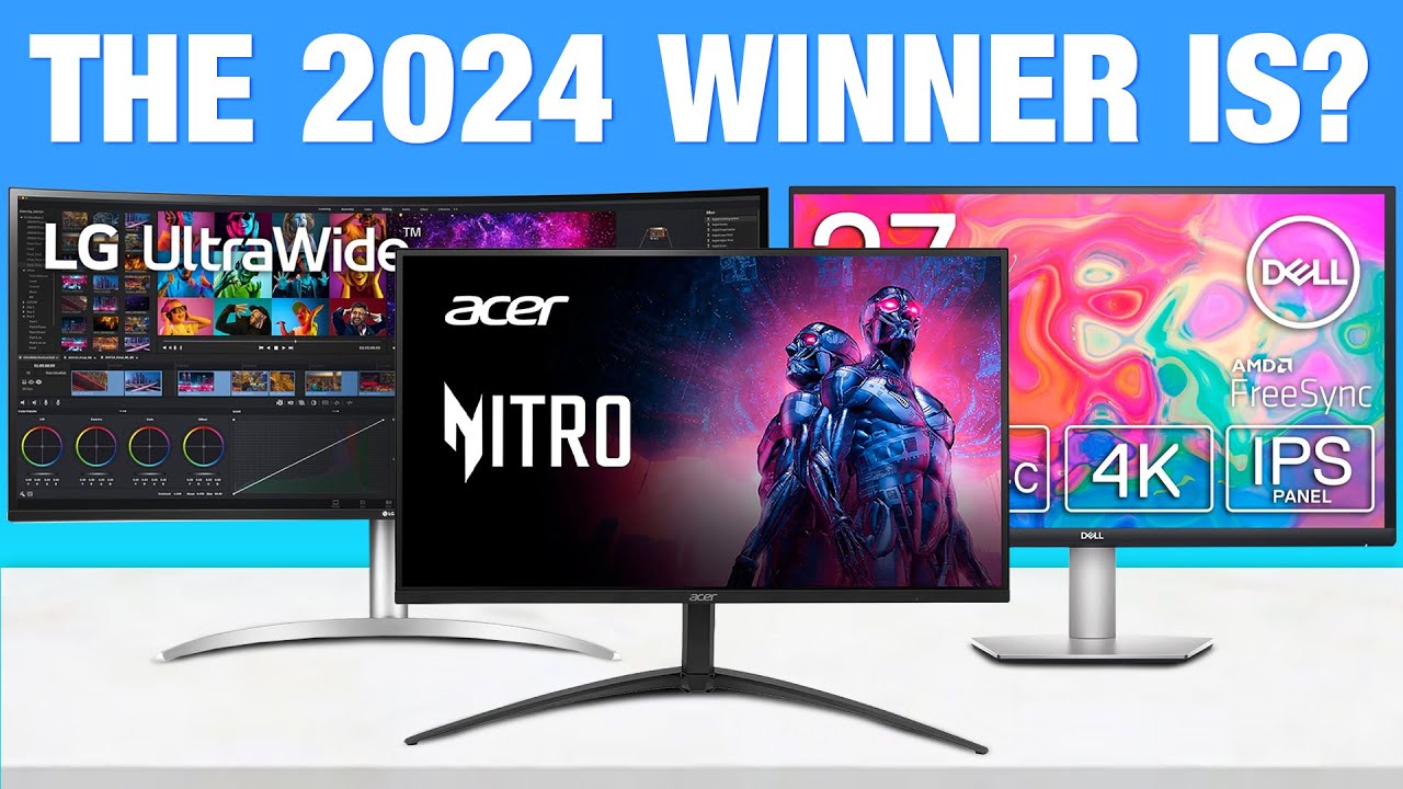 Top 5 Best Monitors 2024 - For Gaming, Video Editing & Graphic Design ...