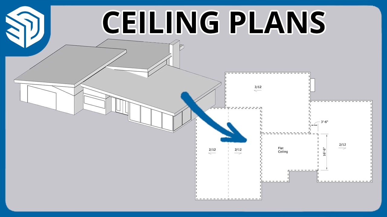 Creating Ceiling Plans in LayOut - YouTube