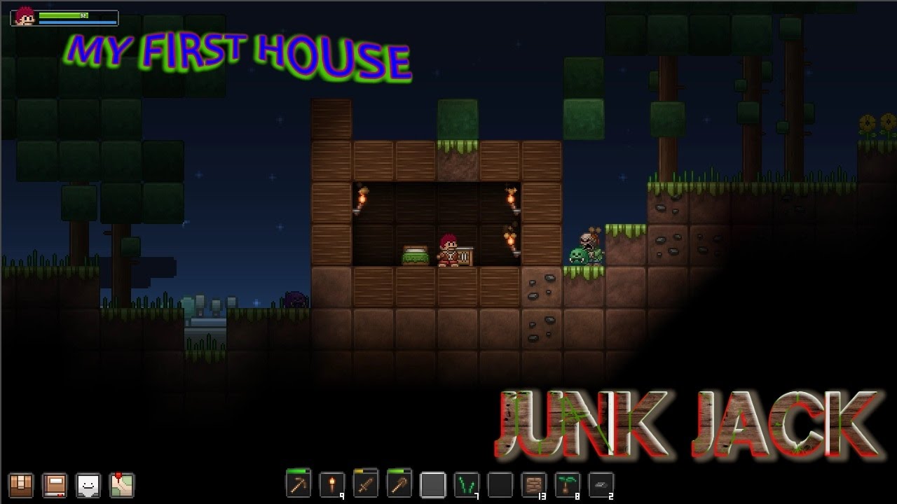 My first house | Junk Jack [1] - YouTube
