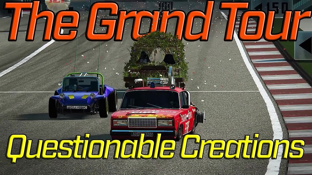 The Grand Tour Game Questionable Creations in Exotic Locations - YouTube