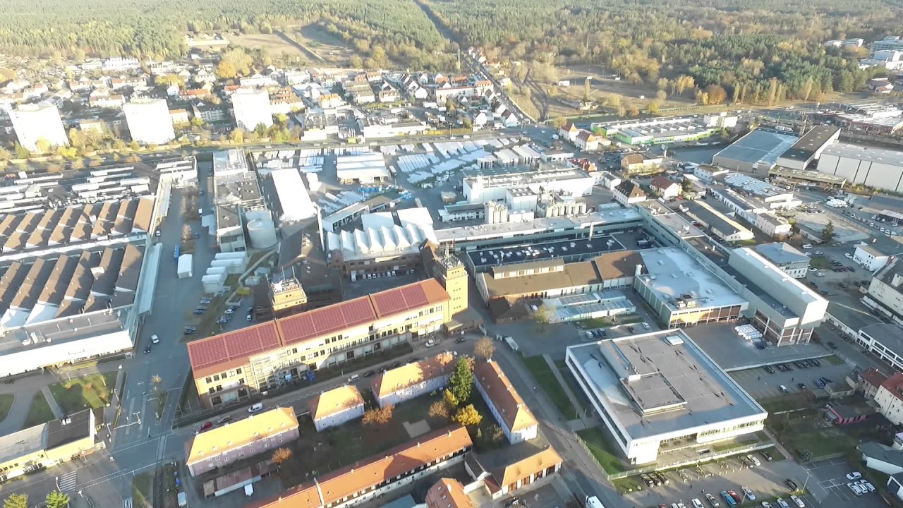 Bamberg Bosch von Luft. Air footage of Bosch in Bamberg - YouTube