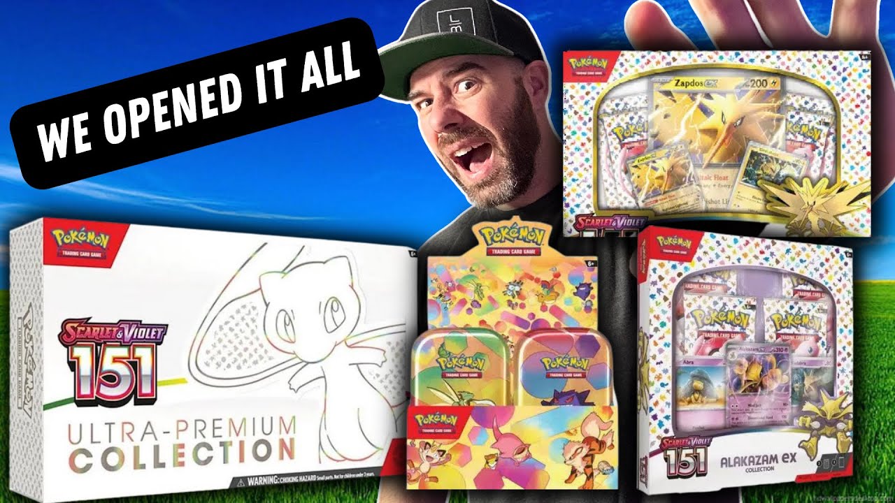 *NEW* Pokémon 151 Ultra Premium Collection Box Is Here! - YouTube